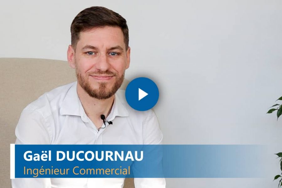 Vidéo métier Gael Ducournau ingénieur commercial - Auranext